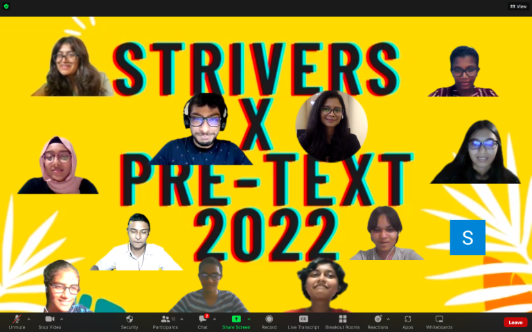 The Strivers Network - Pre-Texts